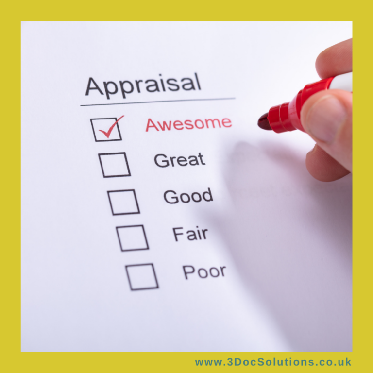 5 Tips for positive and productive appraisals - 3 Doc Solutions